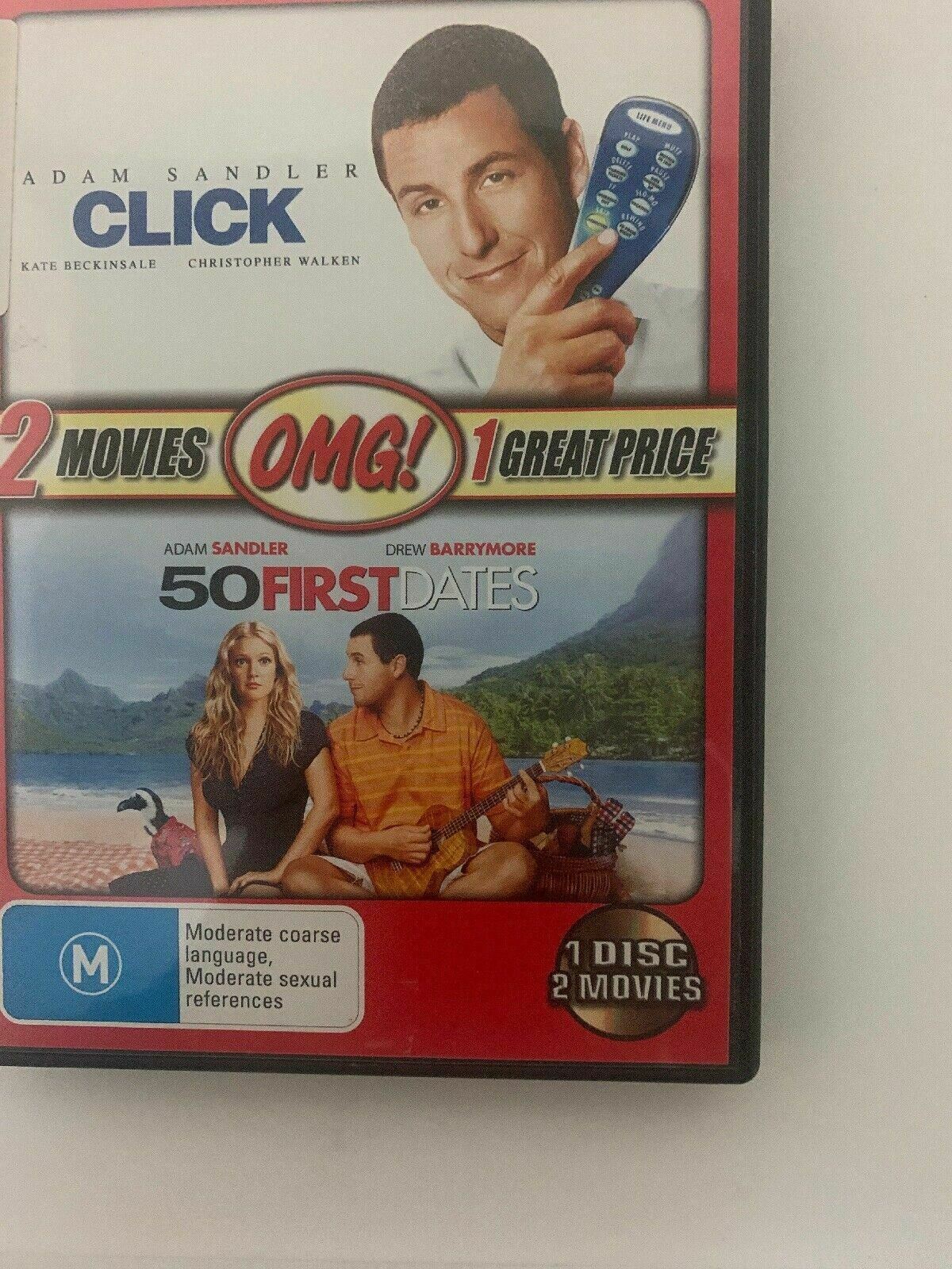 50 First Dates / Click DVD Region 4 – Retro Unit