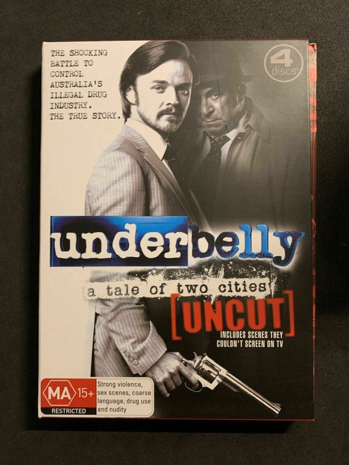 Underbelly - A Tale of Two Cities Uncut (DVD, 2009, 4-Disc Set) Region ...