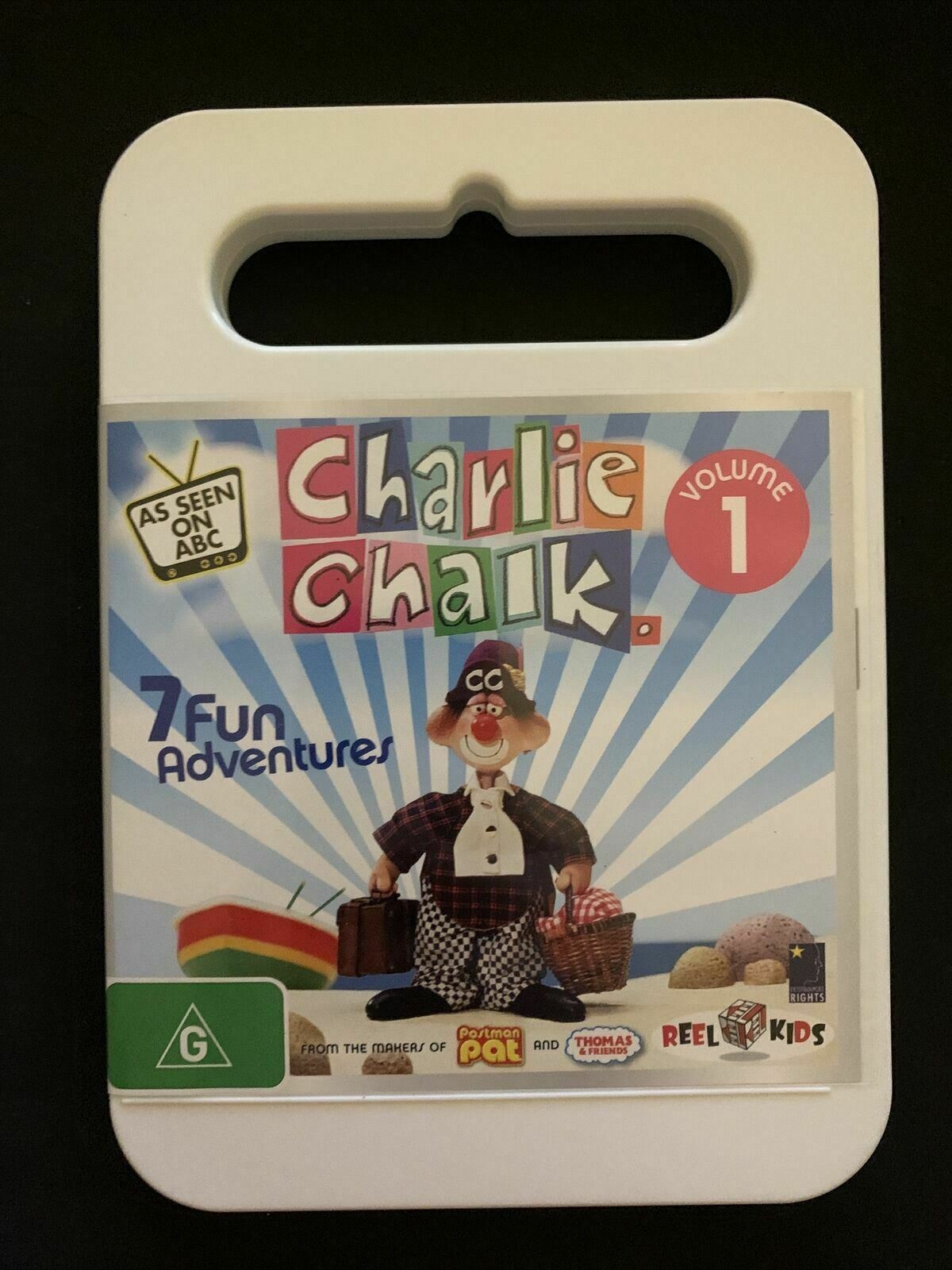 Charlie Chalk - Volume 1 (DVD, 1989) Region 4 – Retro Unit