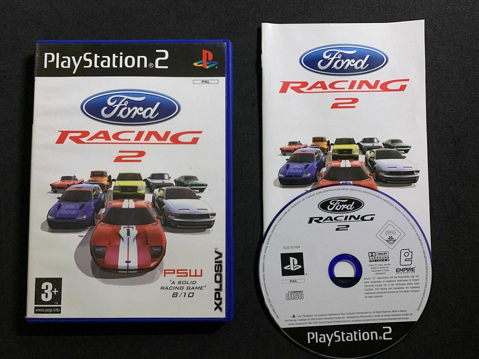 Ford Racing 2 (Playstation 2, 2003) - PS2 PAL Australian Racing Game ...
