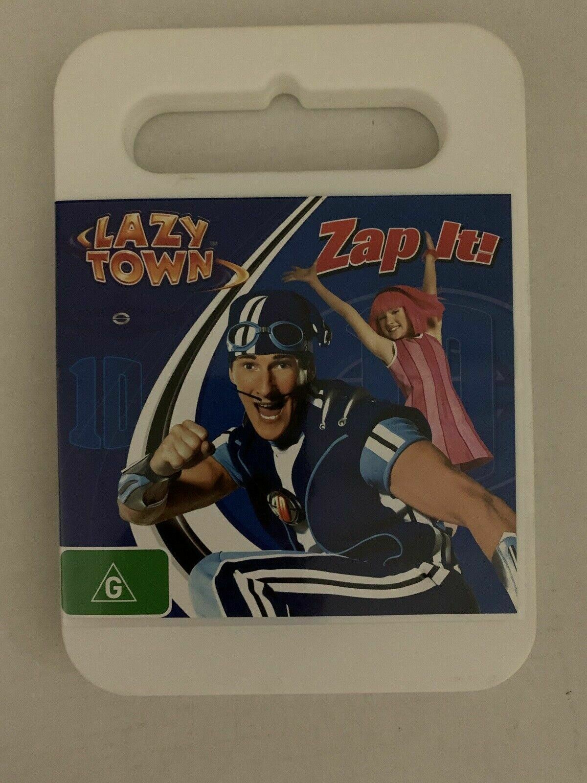 LazyTown: Zap It! (DVD, 2008) Region 4 – Retro Unit