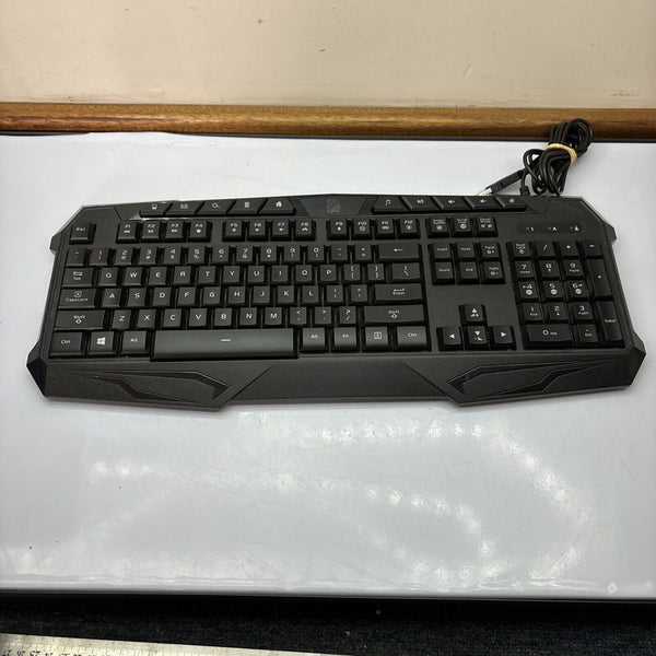 ThermalTake Ttesports Knucker RGB Gaming Keyboard KB-KMC-MBBL – Retro Unit