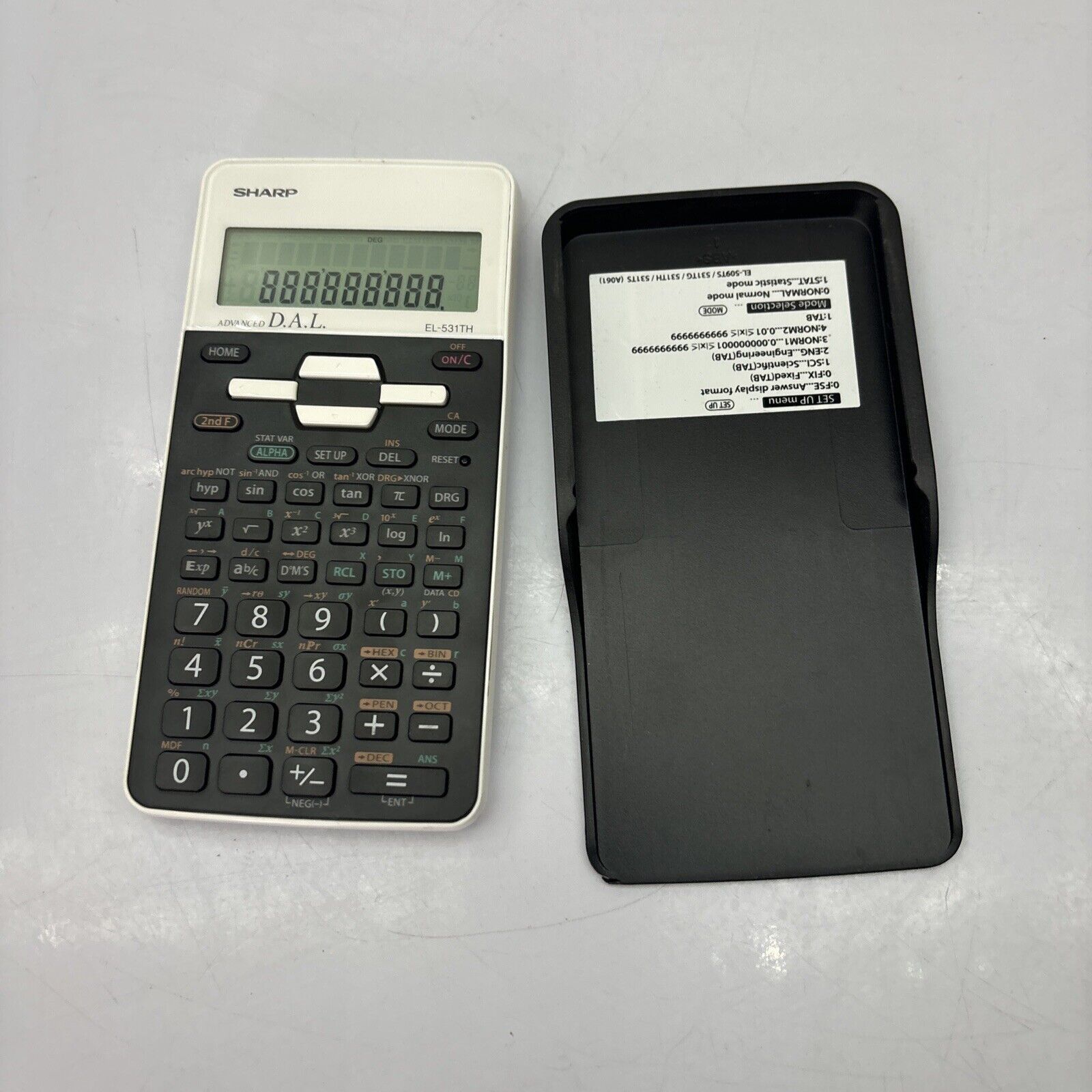 Sharp EL-532TH Scientific Calculator Advanced D.A.L – Retro Unit