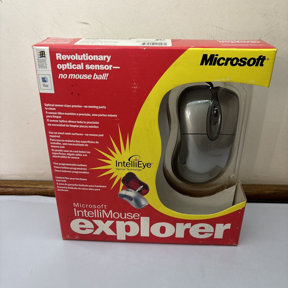 Microsoft IntelliMouse Explorer USB B75-00006 *New* – Retro Unit