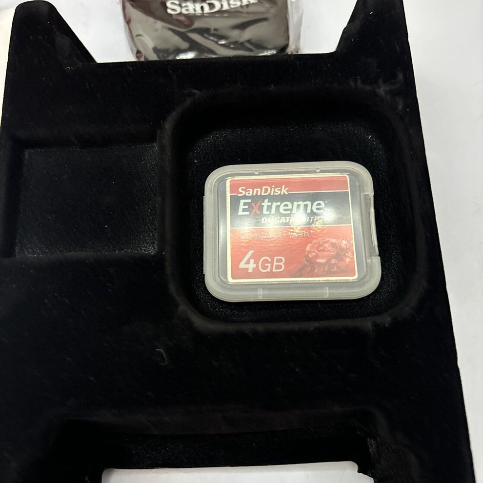 SanDisk Extreme Ducati Edition 4GB Compact Flash – Retro Unit