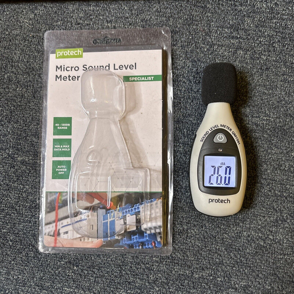 Protech Micro Sound Level Meter QM1591 – Retro Unit