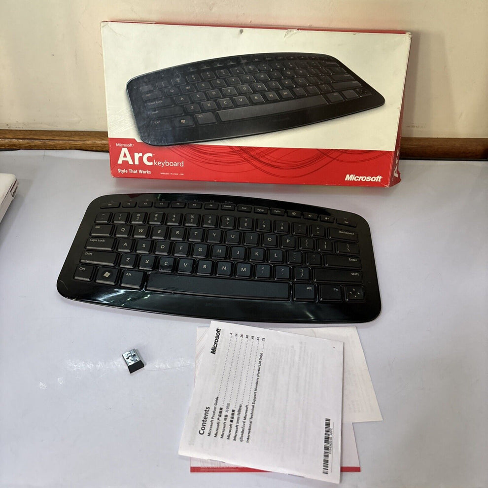 Microsoft Arc Wireless Keyboard J5D-00018 – Retro Unit