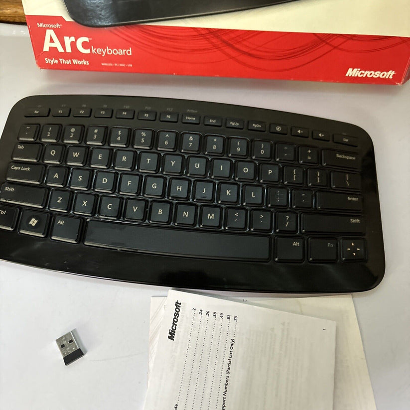 Microsoft Arc Wireless Keyboard J5D-00018 – Retro Unit