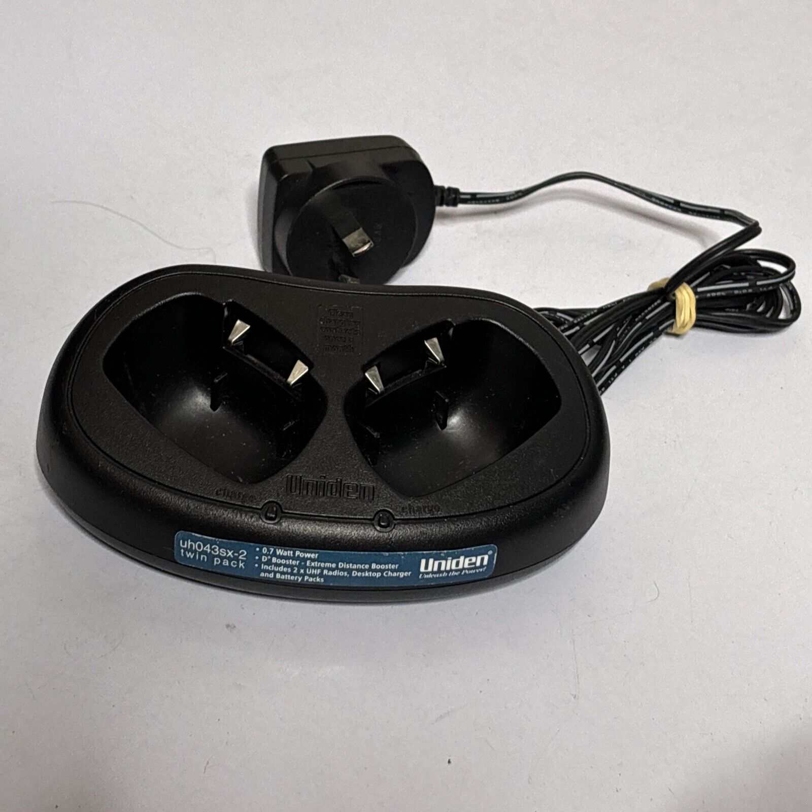 Uniden GMRS Charger Model RC6348 For Uh043sx-2 Twin Pack – Retro Unit
