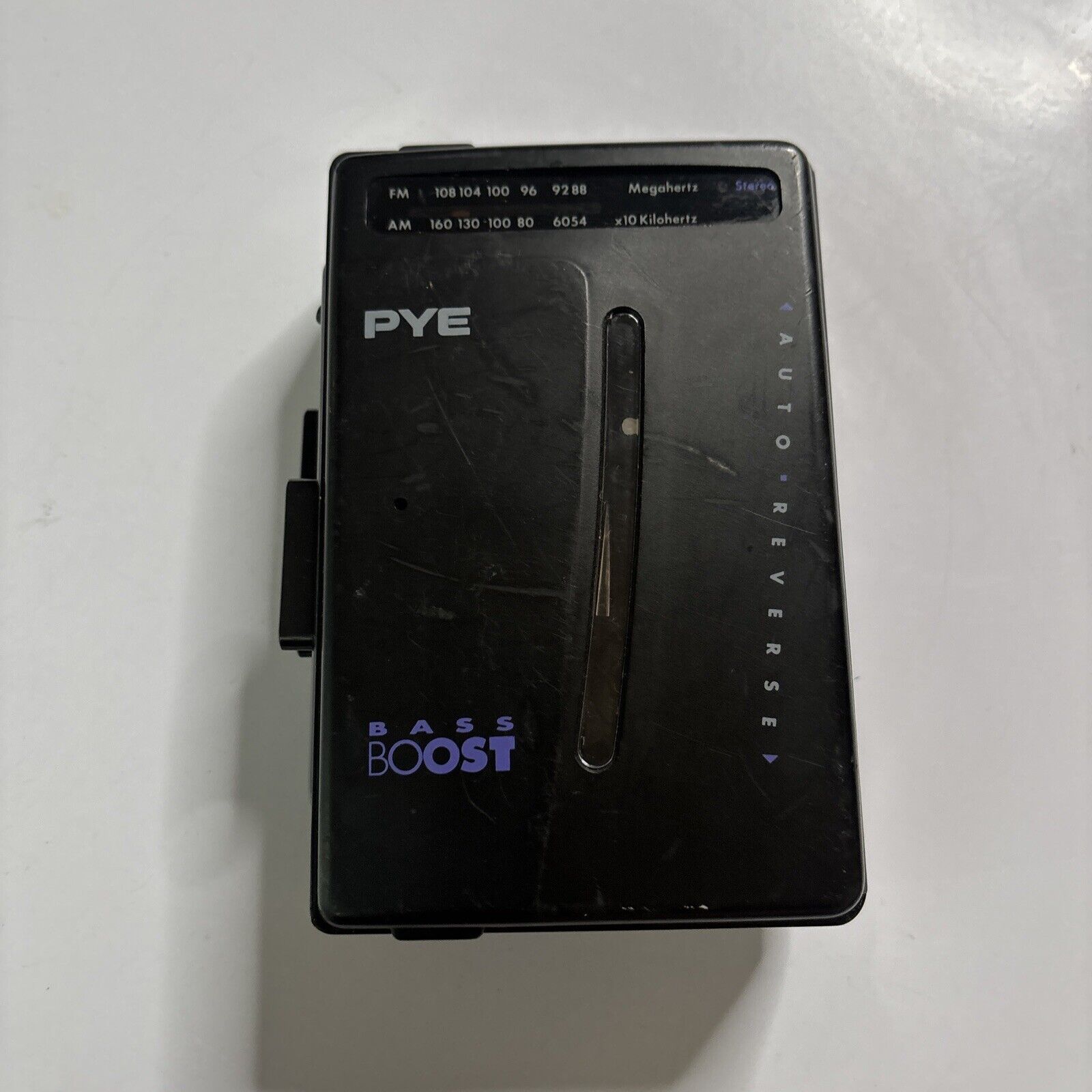 Pye Portable Cassette AM/FM Radio Bass Boost NW8012/10 – Retro Unit