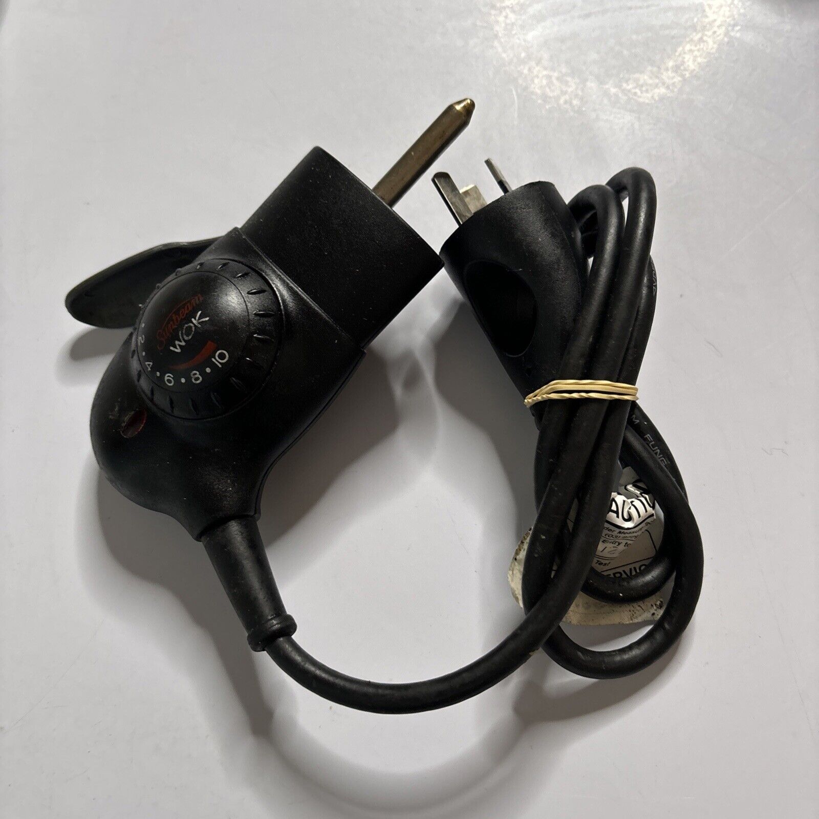 Sunbeam Wok Temperature Heat Control Probe Type 433 240V 10A – Retro Unit