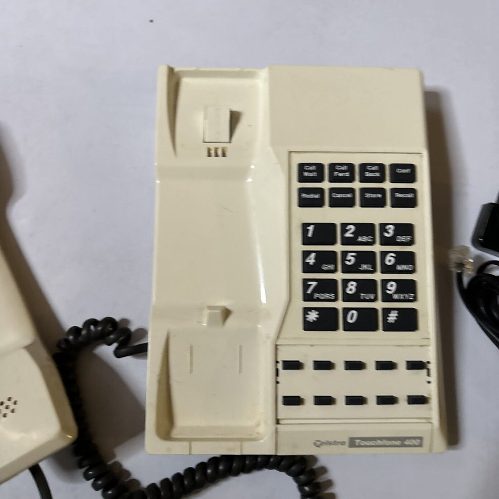 Telstra Touchfone 400 Corded Landline Telephone NBN Compatible – Retro Unit