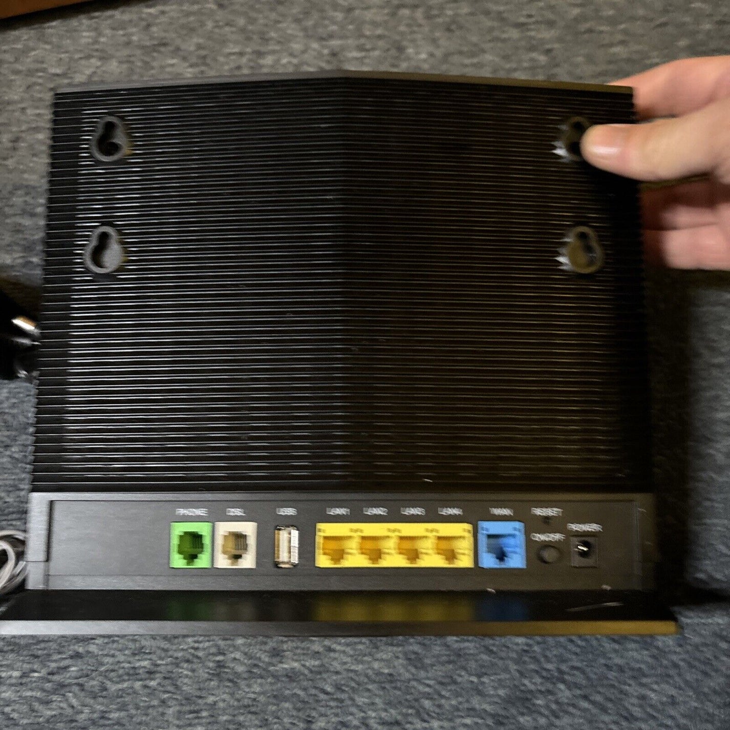 TP Link AX5400 VX420-G2h Hybrid WiFi 6 Modem Router VoIP LTE 4G Dual B ...