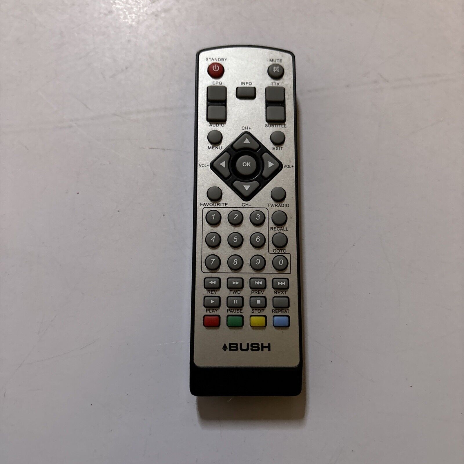 Genuine Bush DFTA42FV Remote Control For TV Radio – Retro Unit