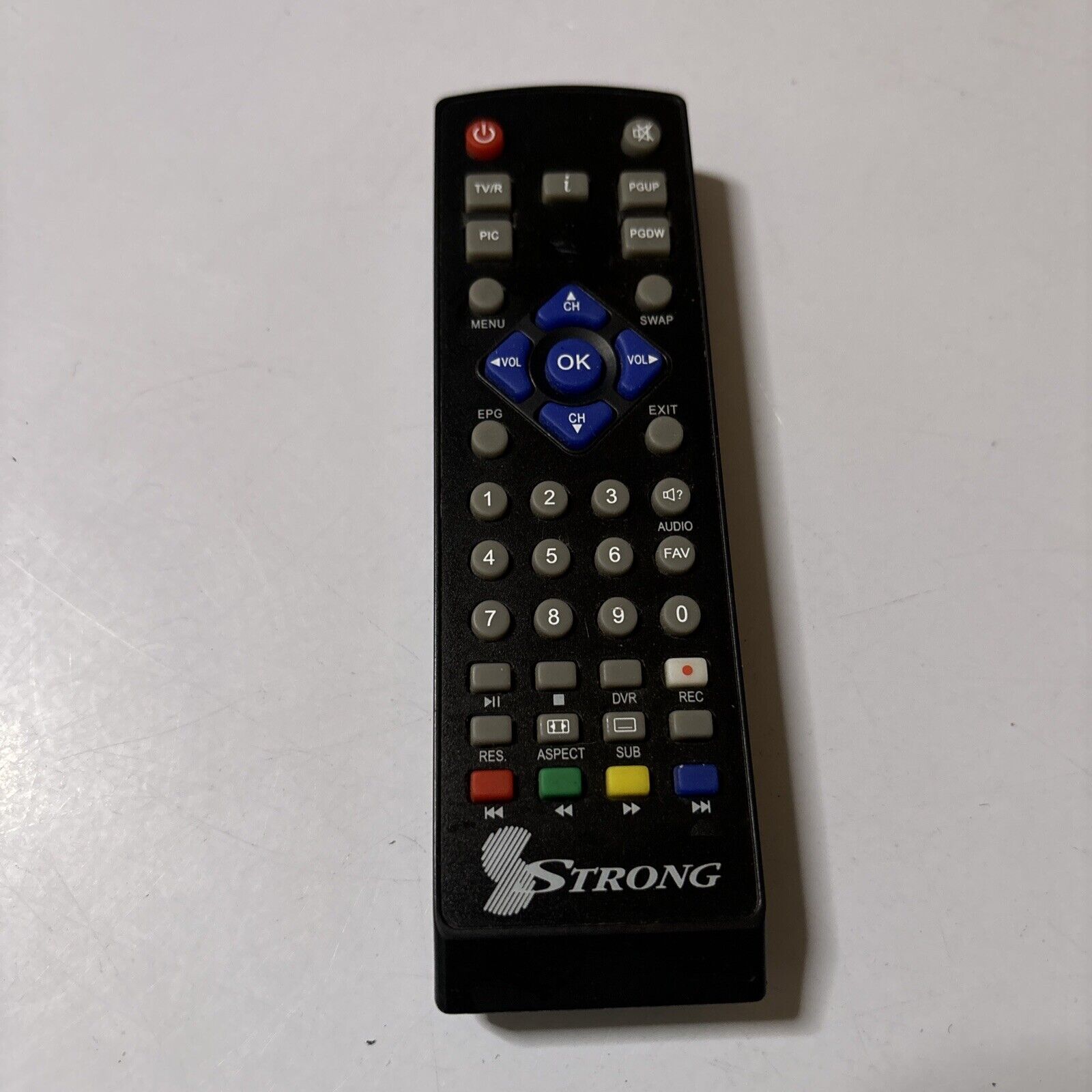 Strong Remote Control For PVR Digital TV Tuner – Retro Unit