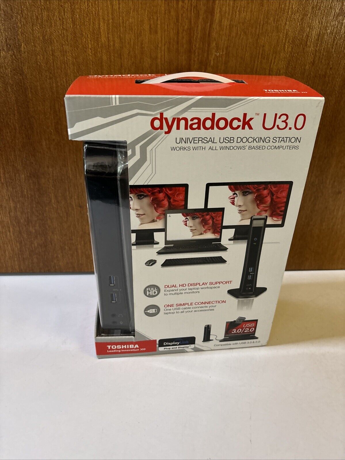 Toshiba DynaDock U3.0 (PA3927A-1PRP) Docking Station – Retro Unit