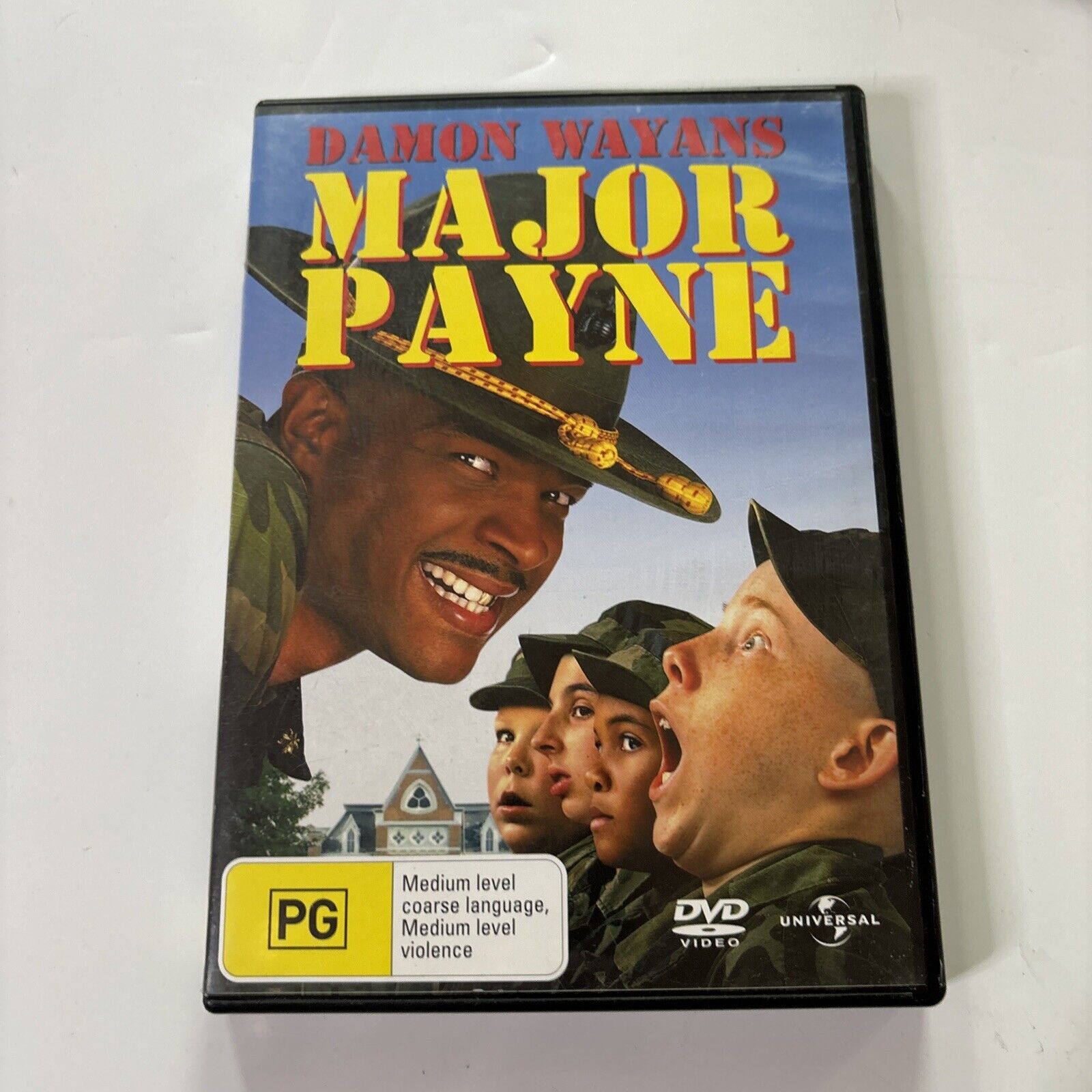 Major Payne (DVD, 1995) Damon Wayans Region 4 – Retro Unit
