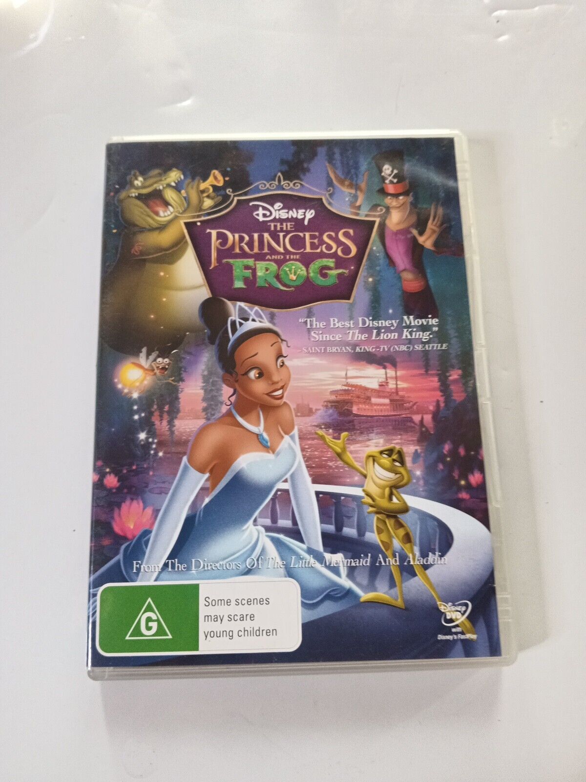 The Princess and the Frog (DVD, 2009) Anika Noni Rose Region 4 – Retro Unit