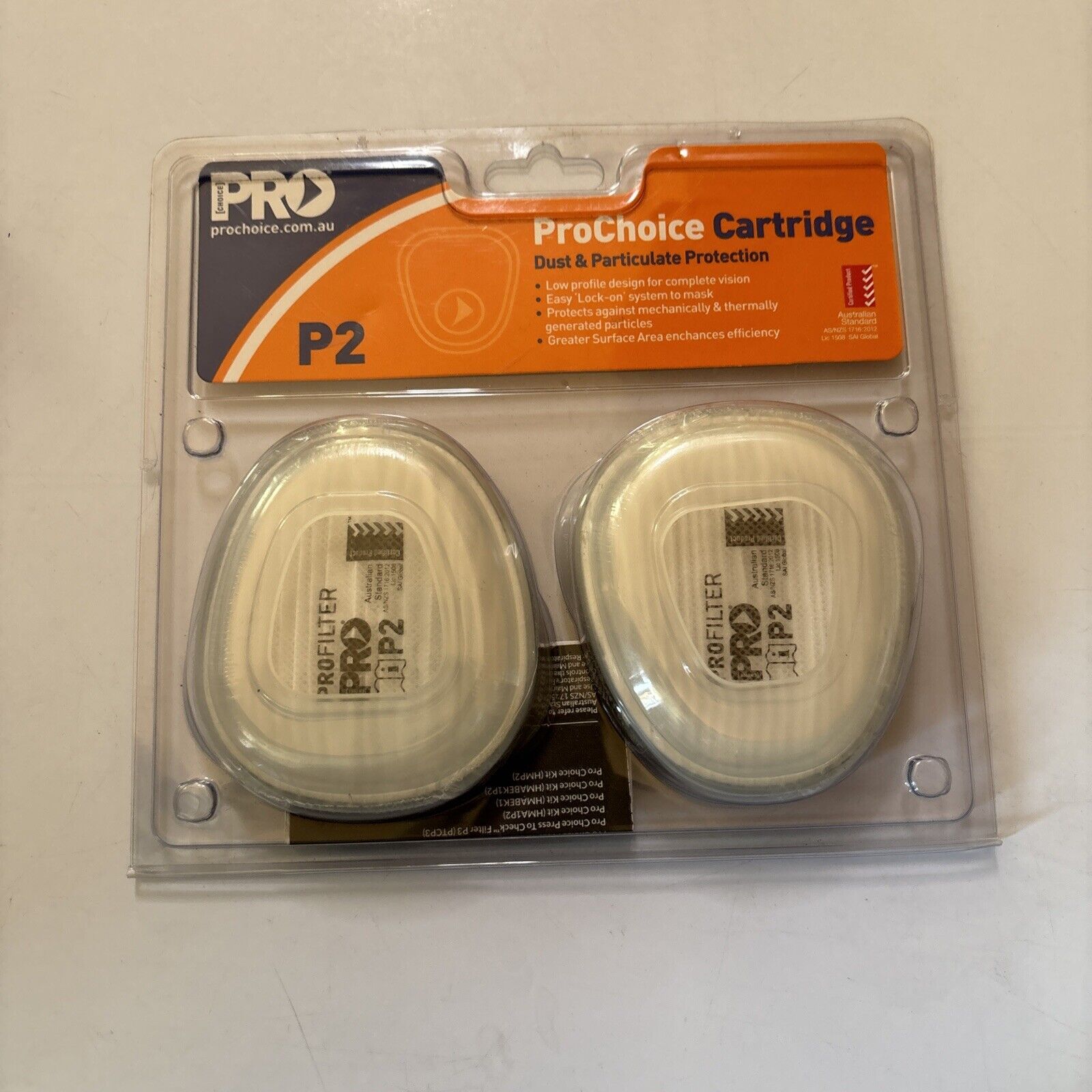 ProChoice P2 Replacement Cartridge for HMTPM Half Mask - PCP2 - Pair ...