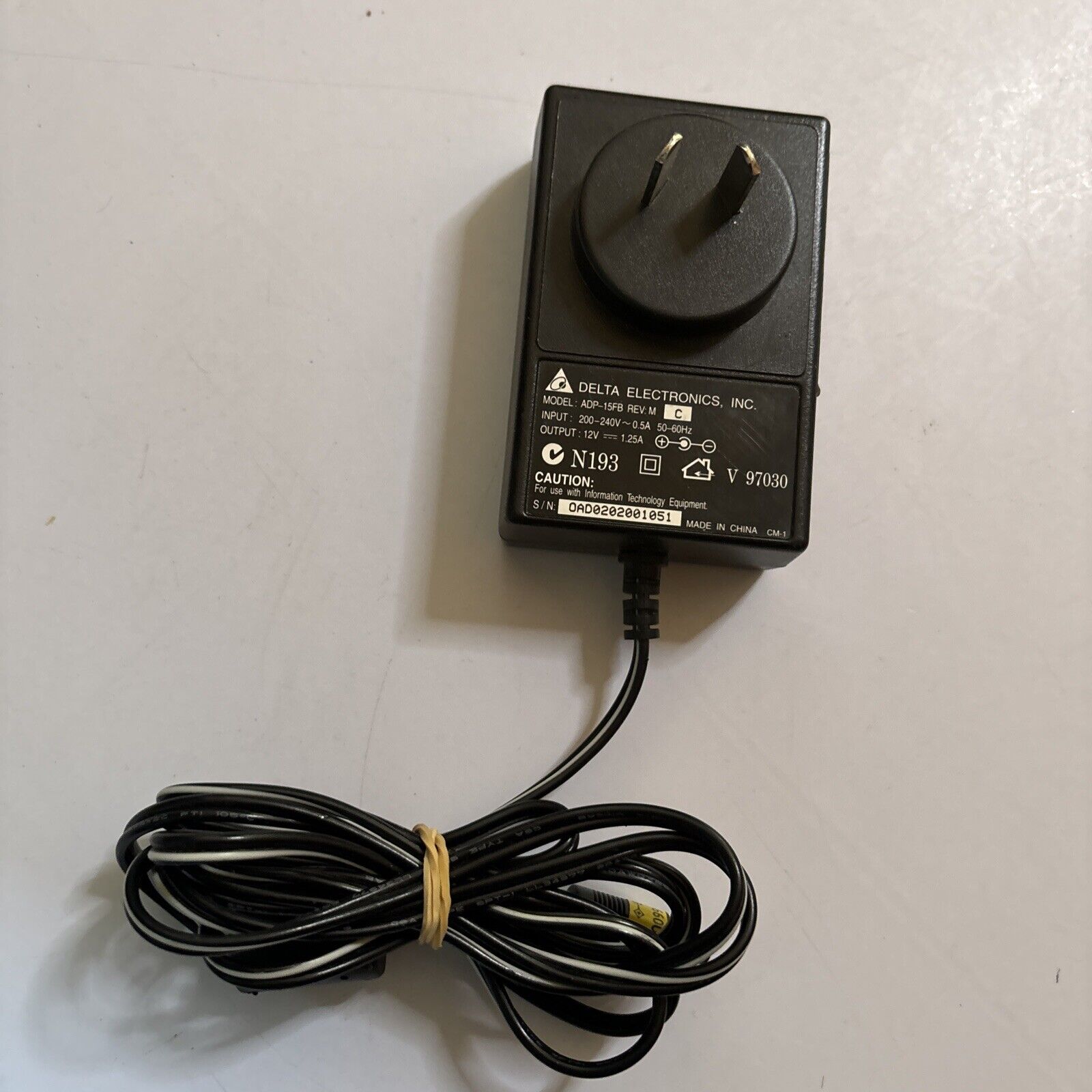 Delta Electronics Adapter 12V 1.25A ADO-15FB – Retro Unit
