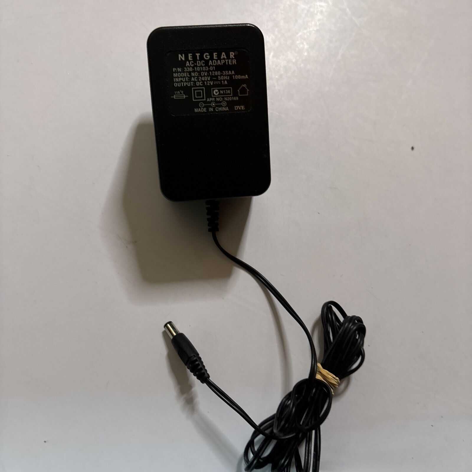 Genuine Netgear AC Adapter 12V 1A 330-10103-01 – Retro Unit