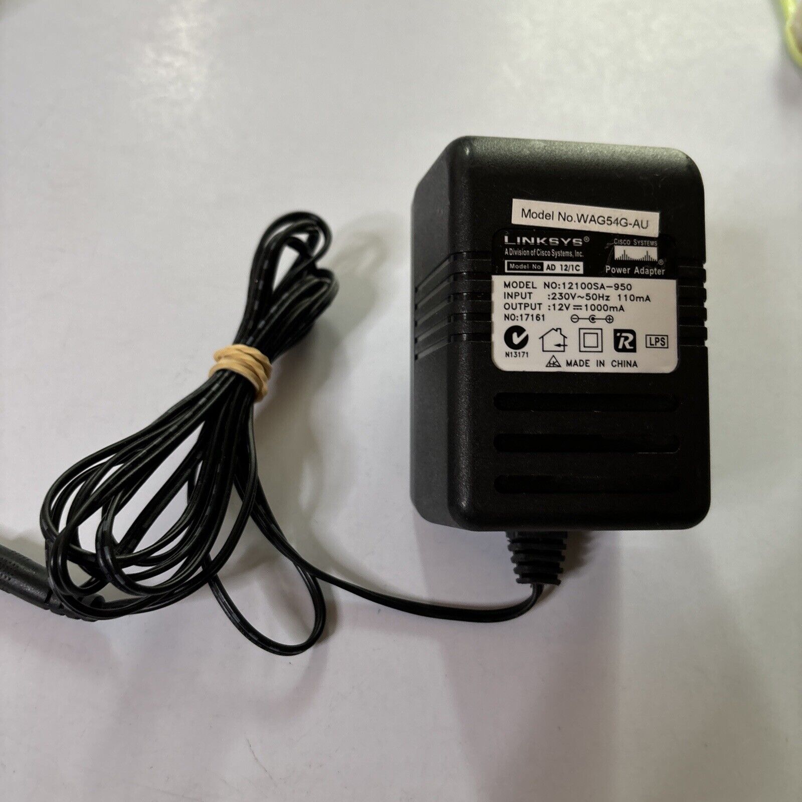 Linksys Cisco AC Adapter 12100SA-950 12V 1A – Retro Unit