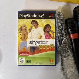 Singstar Pop Game Microphones for PlayStation 2005 PS2 PAL – Retro Unit