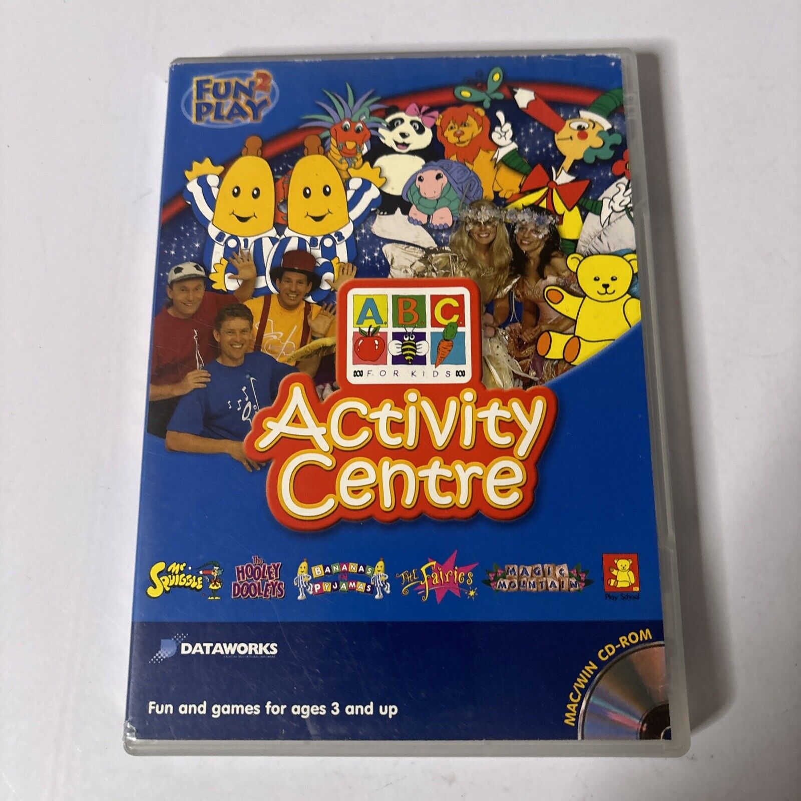 ABC For Kids - Activity Centre PC Mac CDROM Windows 95 – Retro Unit