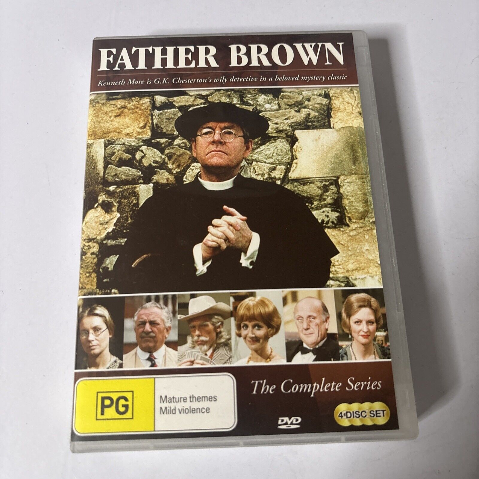 Father Brown - The Complete Series (DVD, 1974, 4-Disc) Kenneth More Re ...