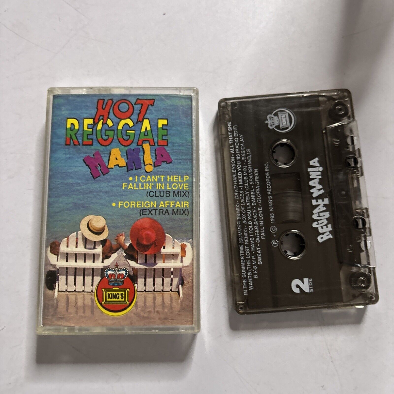 Hot Reggae Mania (Cassette, 1993) Kg-3220993 – Retro Unit