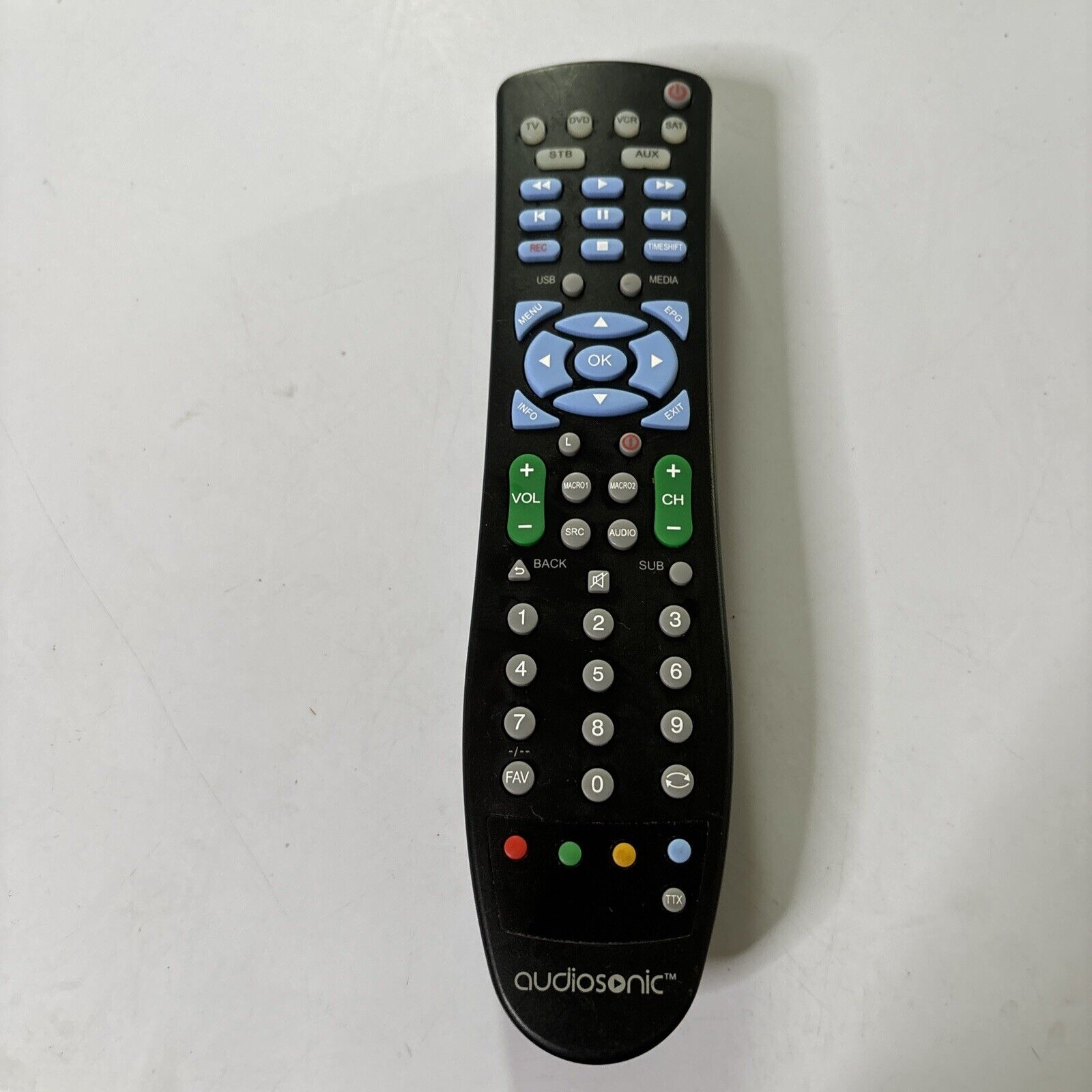 Audiosonic JL-6002 Universal TV IR Remote Control Remote Control TV Te ...