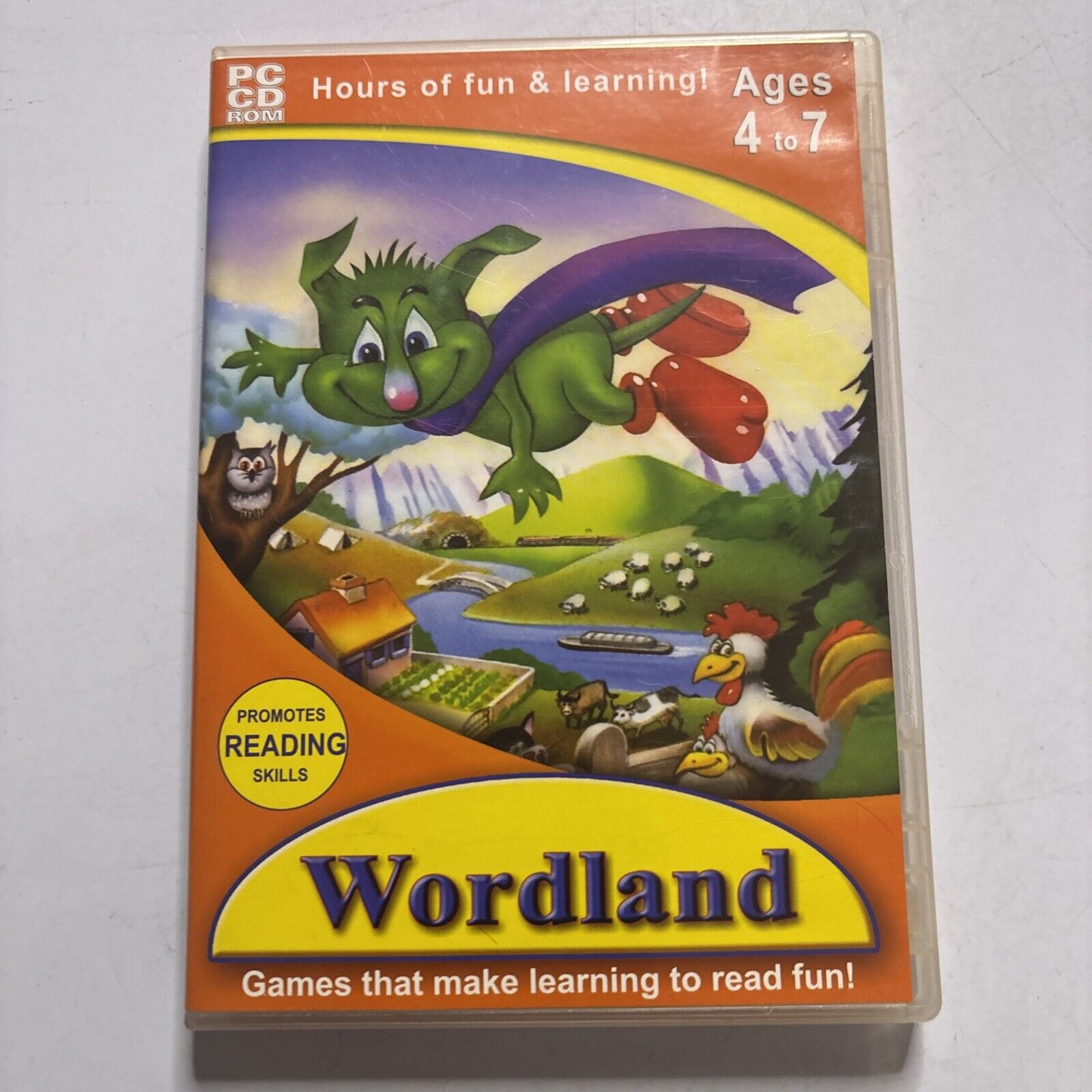 WordLand - Make Learning Fun For Age 4-7 PC CDROM – Retro Unit