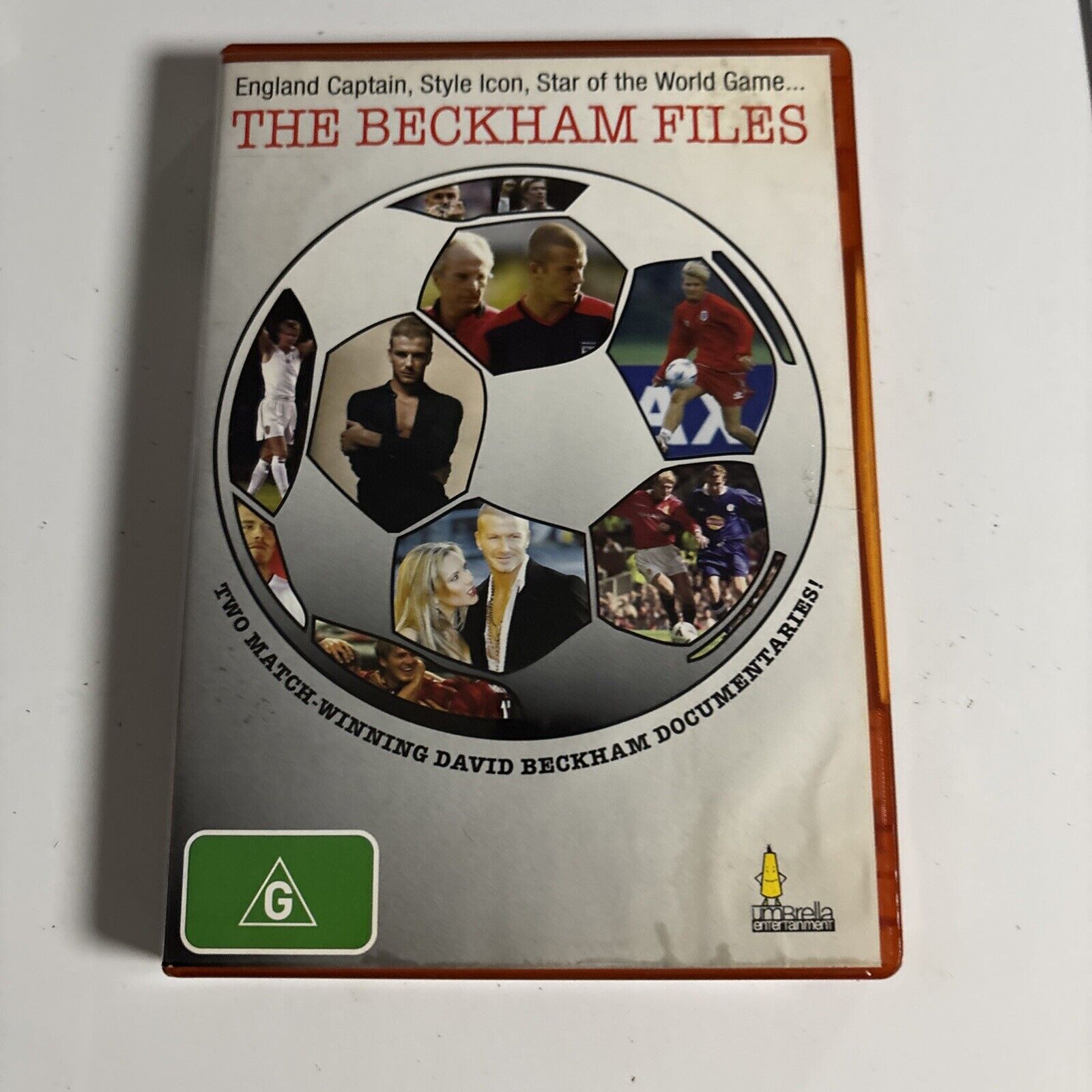 The Beckham Files (DVD, 2004) David Beckham Documentary All Regions ...