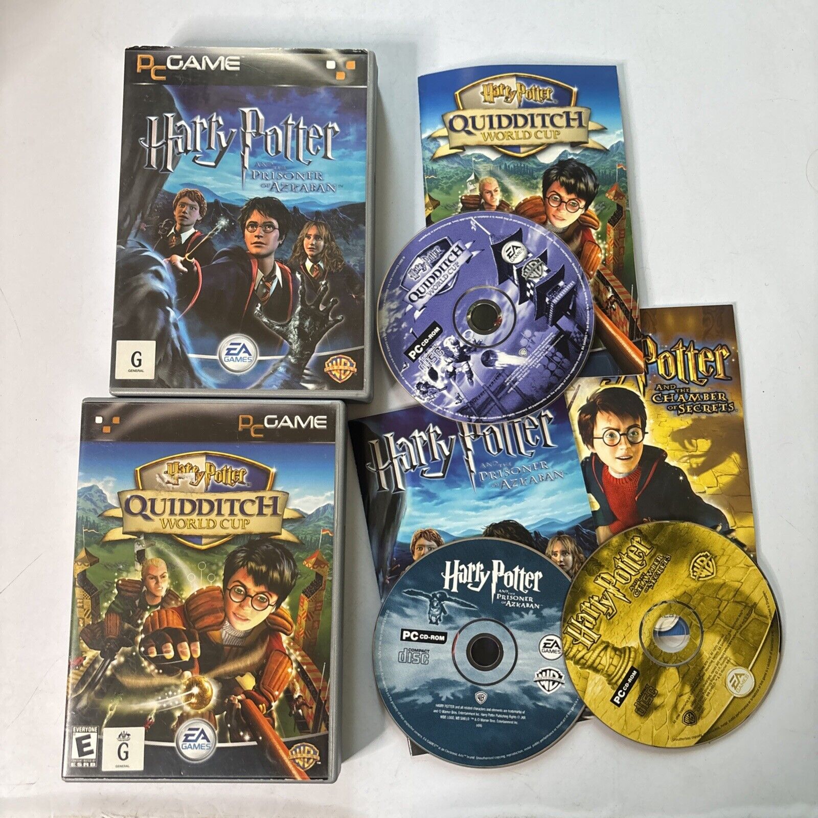 Harry Potter PC Game: Prisoner Of Azkaban, Chamber Secrets, Quidditch ...