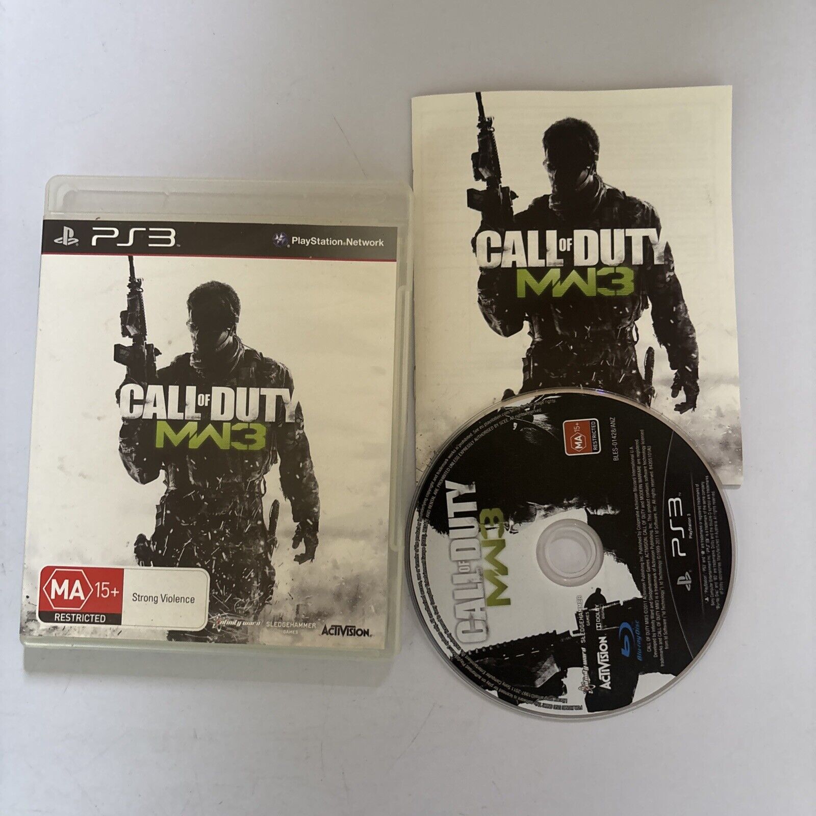 Call Of Duty: Modern Warfare 3 - Sony Playstation 3 (PS3) Complete Wit ...