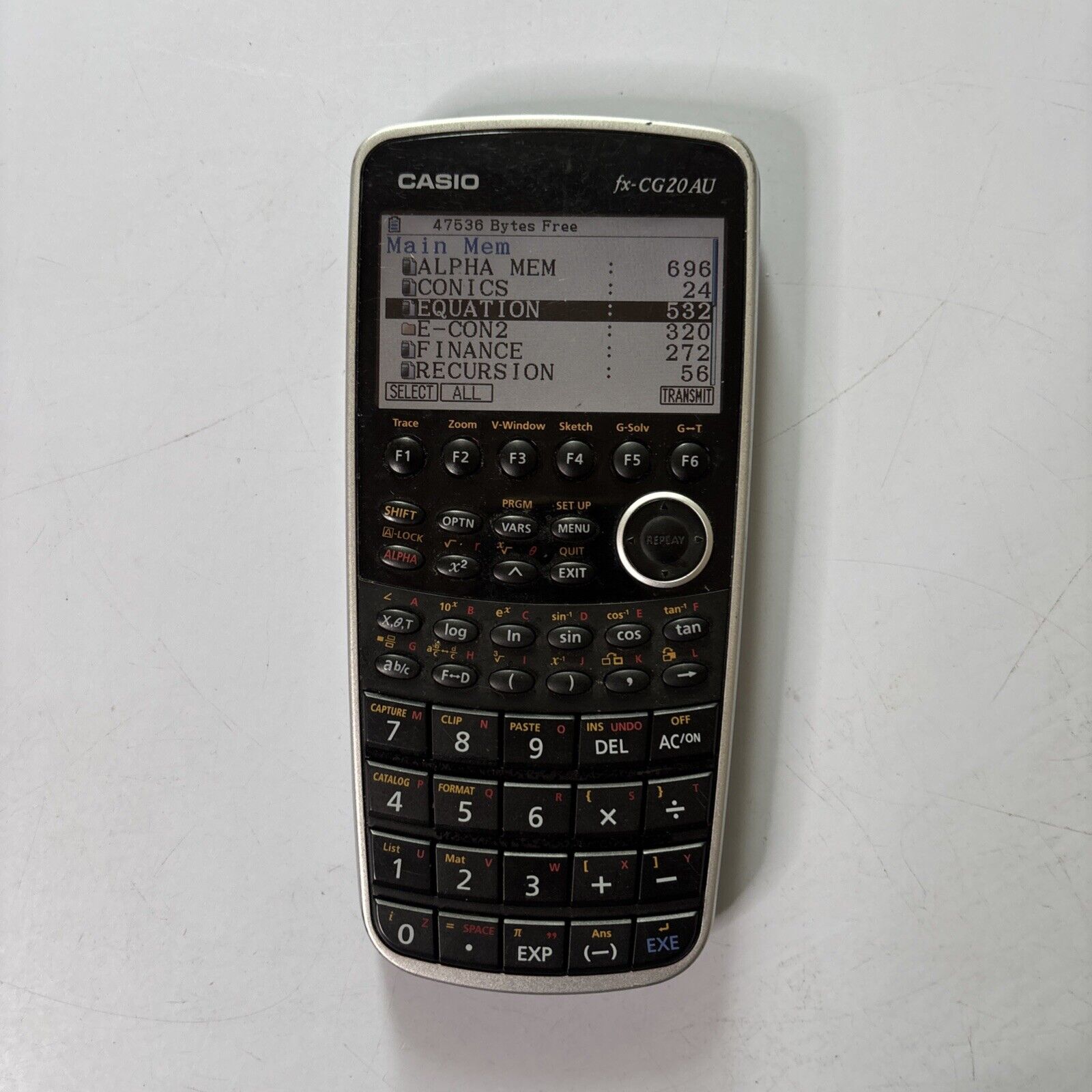 Casio fx-CG20AU Graphic Calculator – Retro Unit