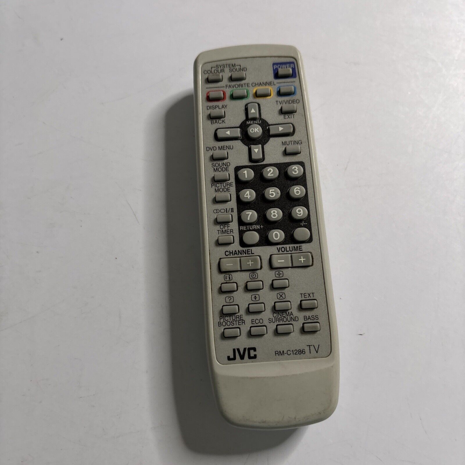 Genuine JVC RM-C1286 Remote Control For TV – Retro Unit