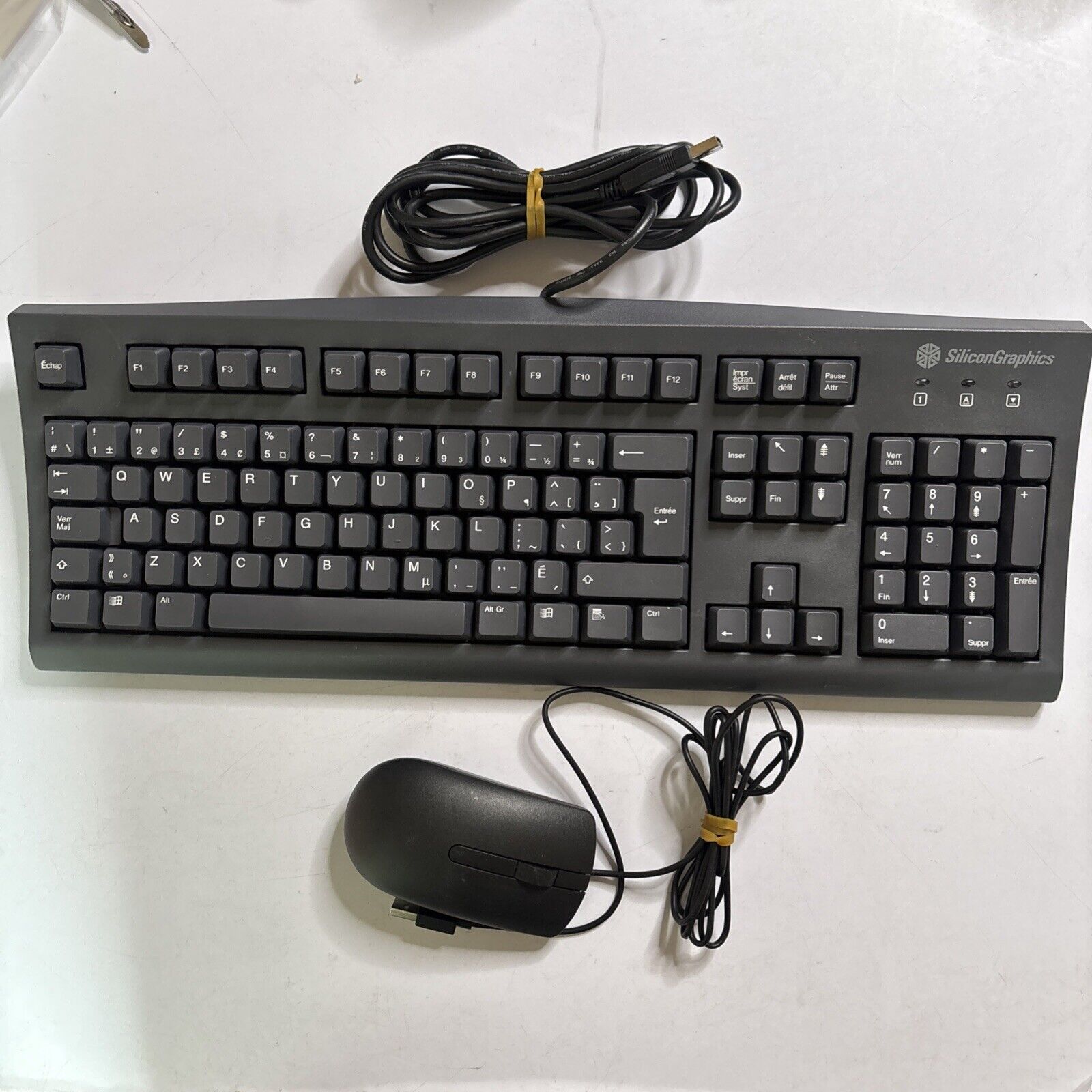 Silicon Graphics Keyboard USB SK-2502U & Dell Mouse USB MS116t1 – Retro ...