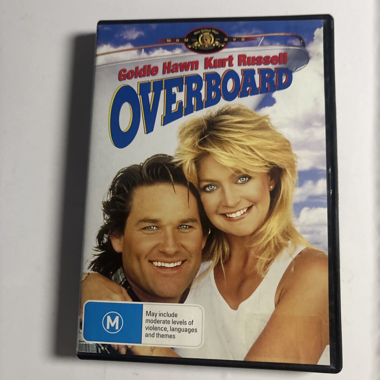 Overboard (DVD, 1987) Goldie Hawn, Kurt Russell Region 4 – Retro Unit