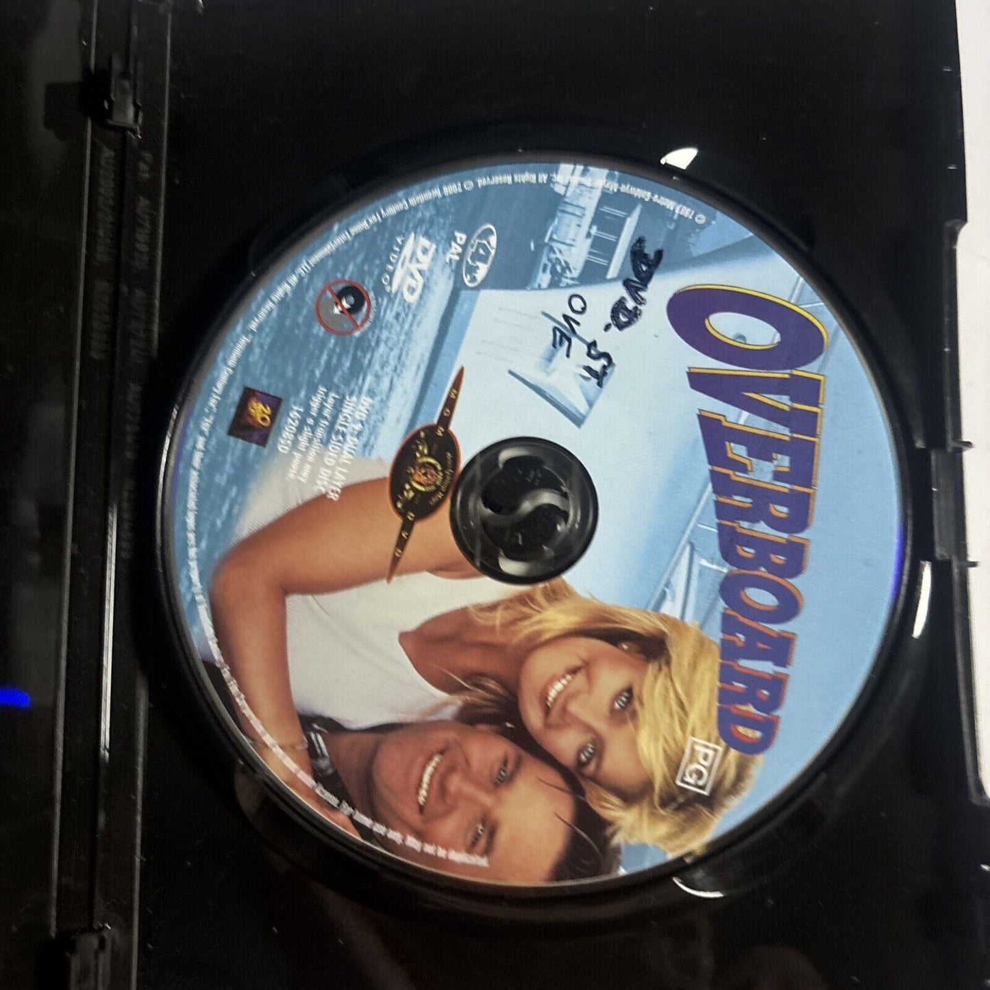 Overboard (DVD, 1987) Goldie Hawn, Kurt Russell Region 4 – Retro Unit