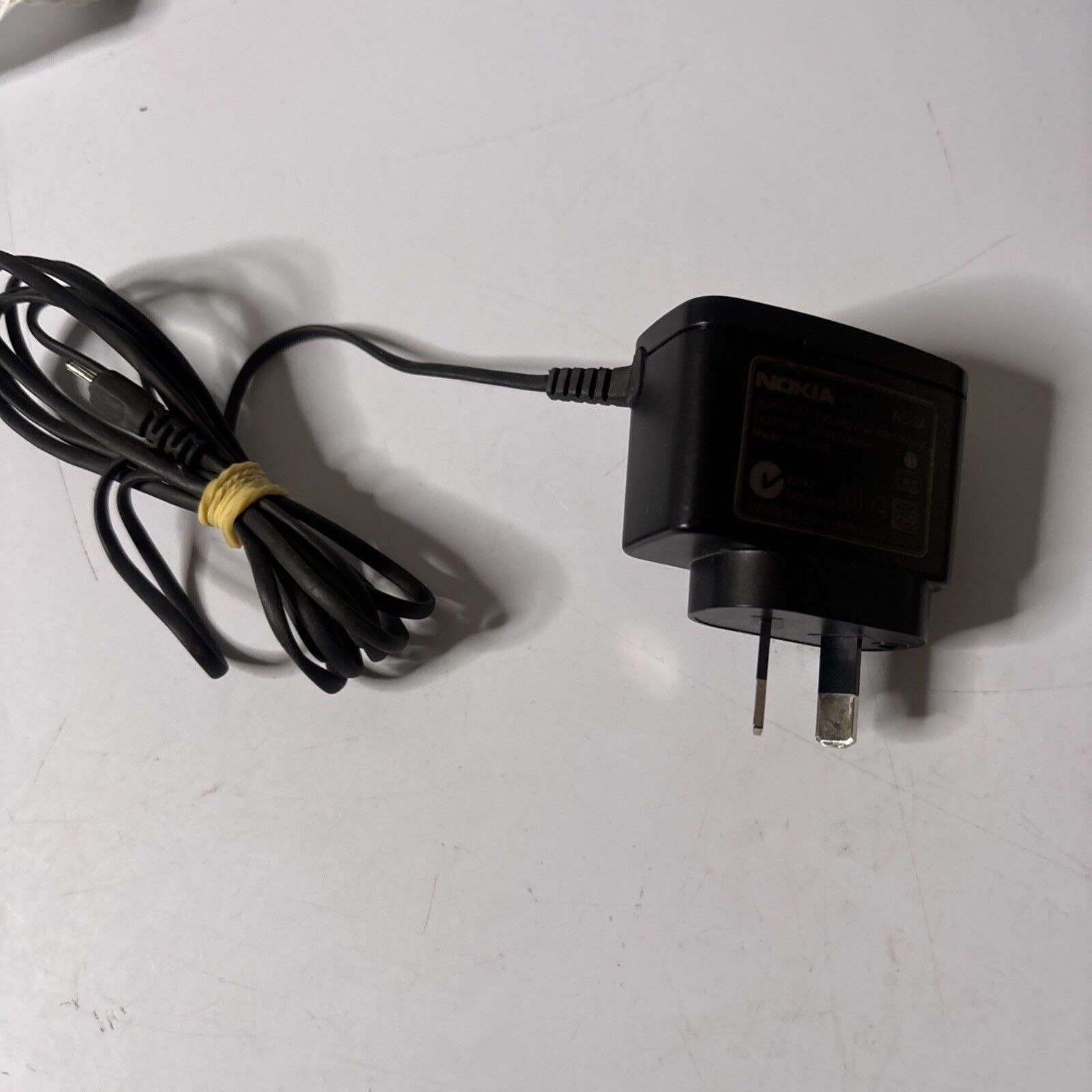 GENUINE NOKIA AC-3A 2mm pin Mobile Phone Charger 5V 350mA AU plug ...