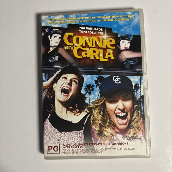 Connie and Carla (DVD, 2004) Toni Collette Region 4 – Retro Unit