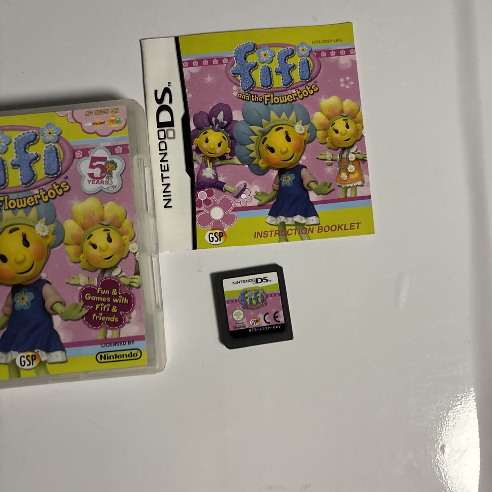 Fifi And The FlowerTots Nintendo DS Manual – Retro Unit