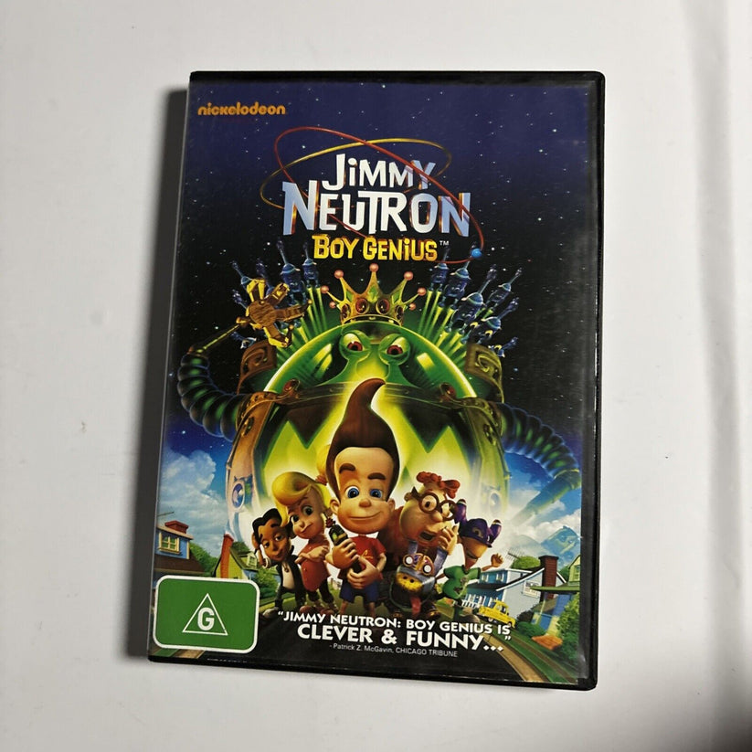Jimmy Neutron - Boy Genius (DVD, 2002) Region 4 – Retro Unit