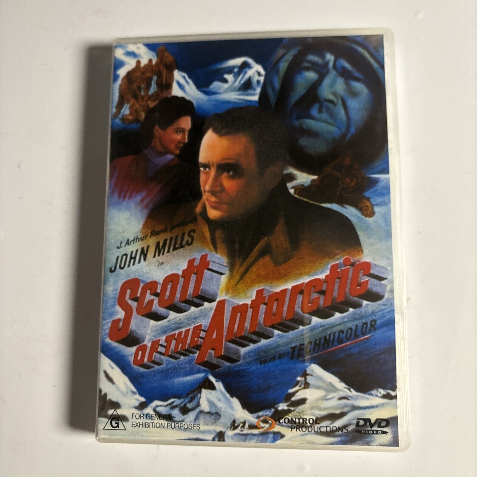 Scott of the Antarctic (DVD, 1948) John Mills, Barry Letts All Regions ...