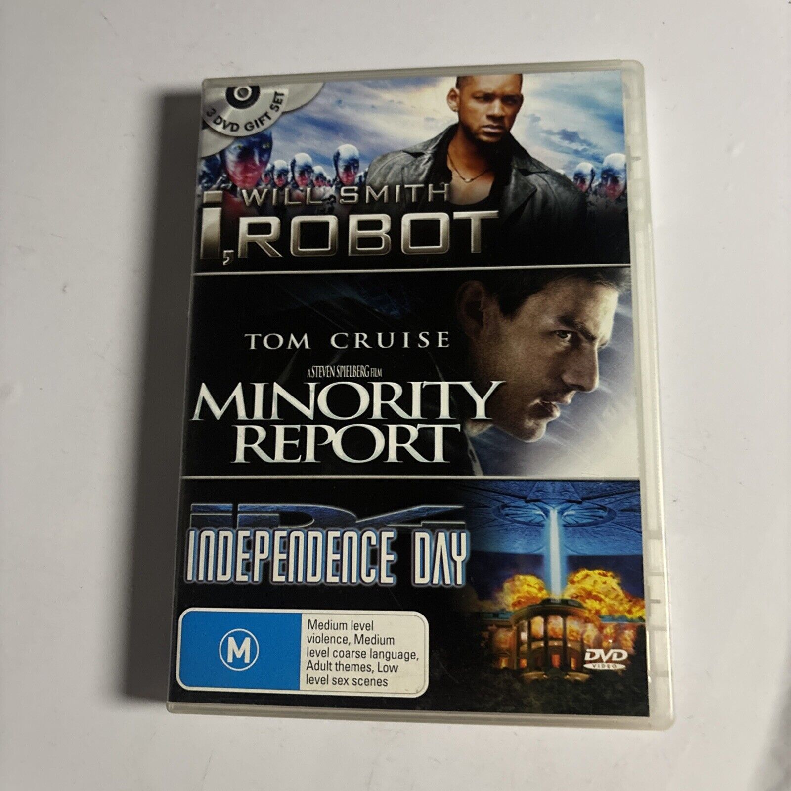 I Robot / Independence Day / Minority Report DVD Tom Cruise Region 4 ...