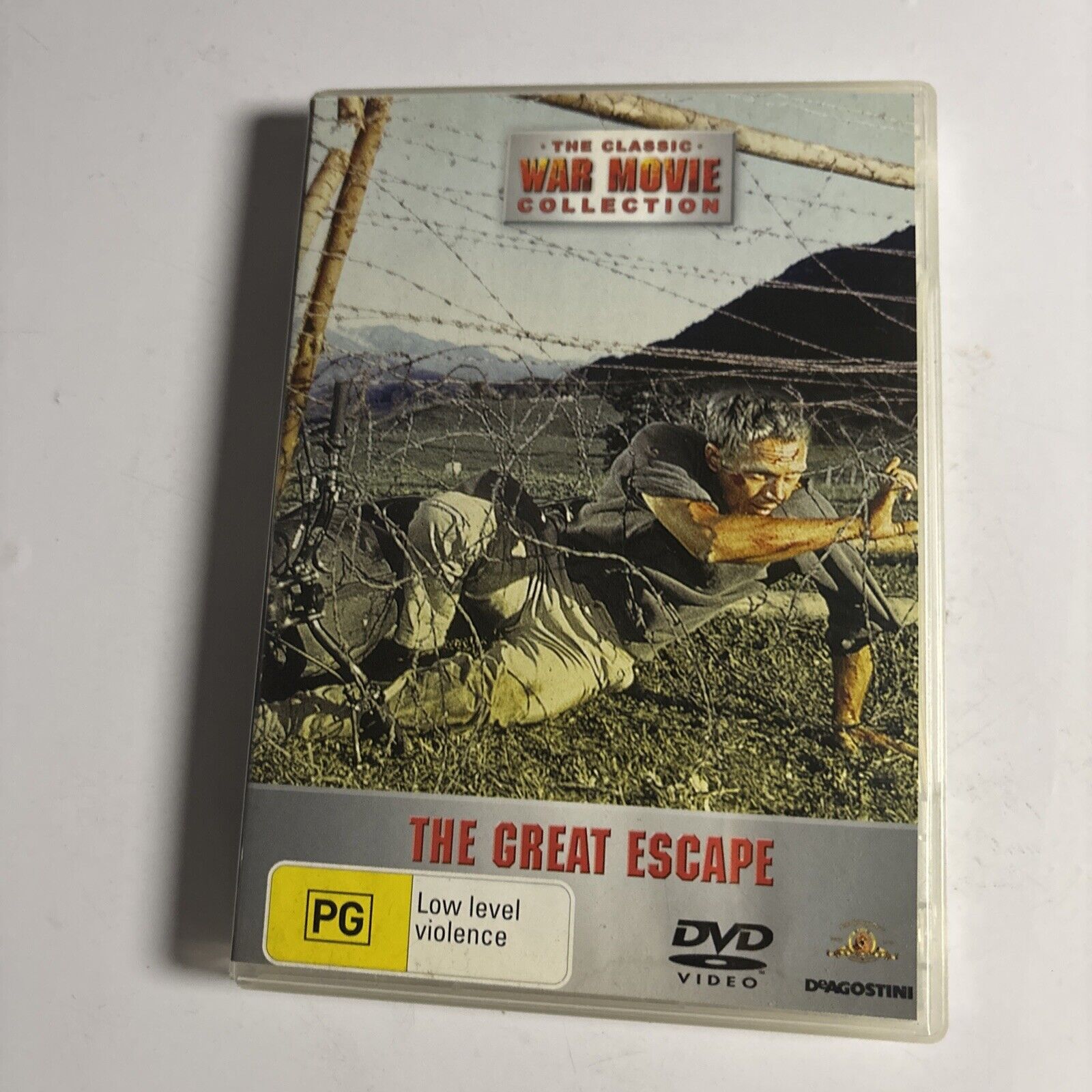 The Great Escape (DVD, 1963) Steve McQueen, Charles Bronson Region 4 ...