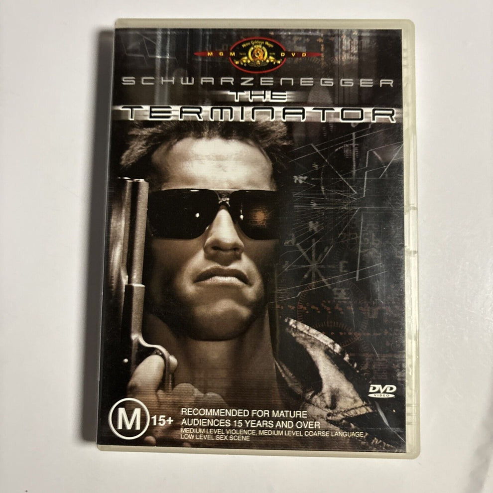 The Terminator (DVD, 1984) Arnold Schwarzenegger Region 4 – Retro Unit