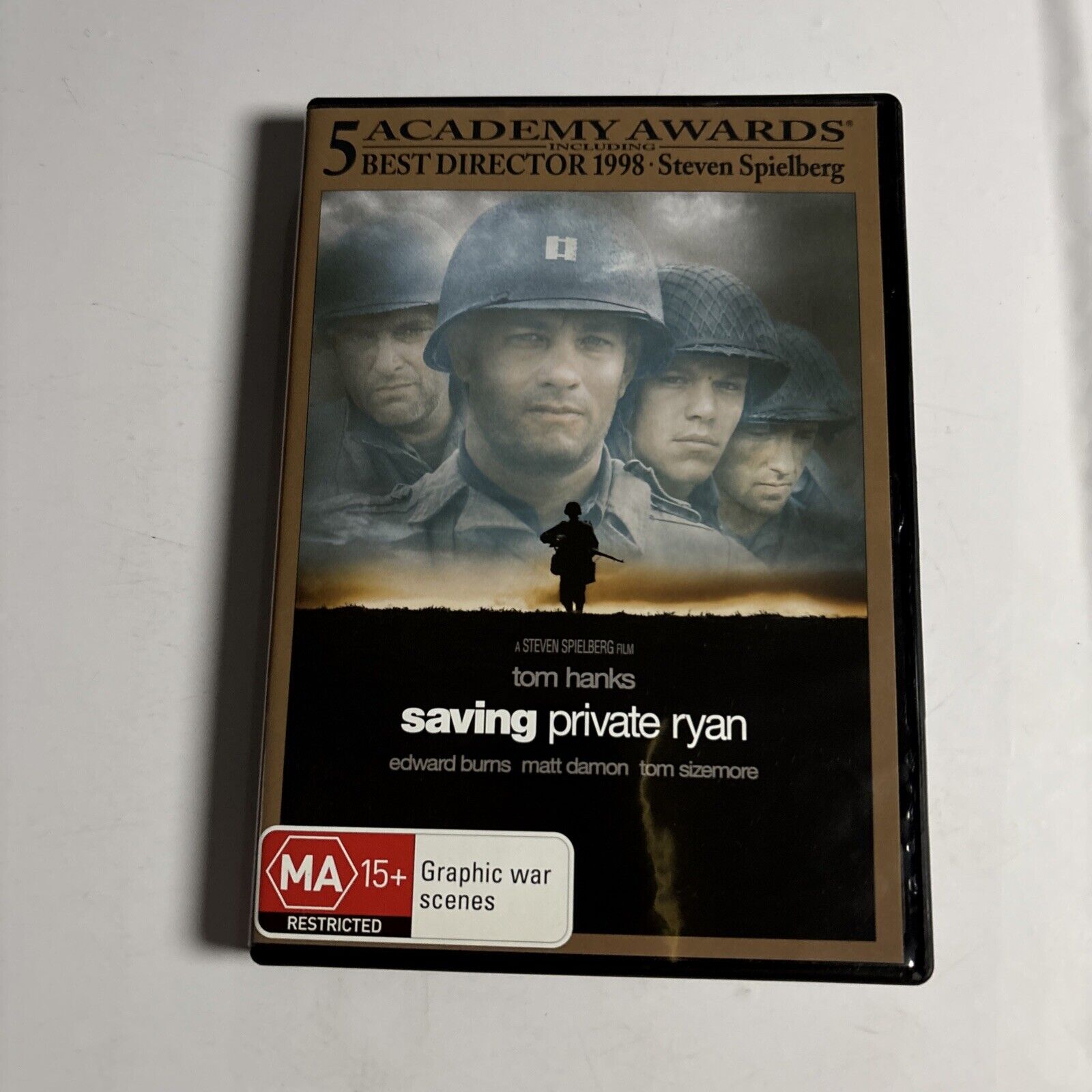 Saving Private Ryan (DVD, 1998) Tom Hanks, Matt Damon NEW Region 4 ...