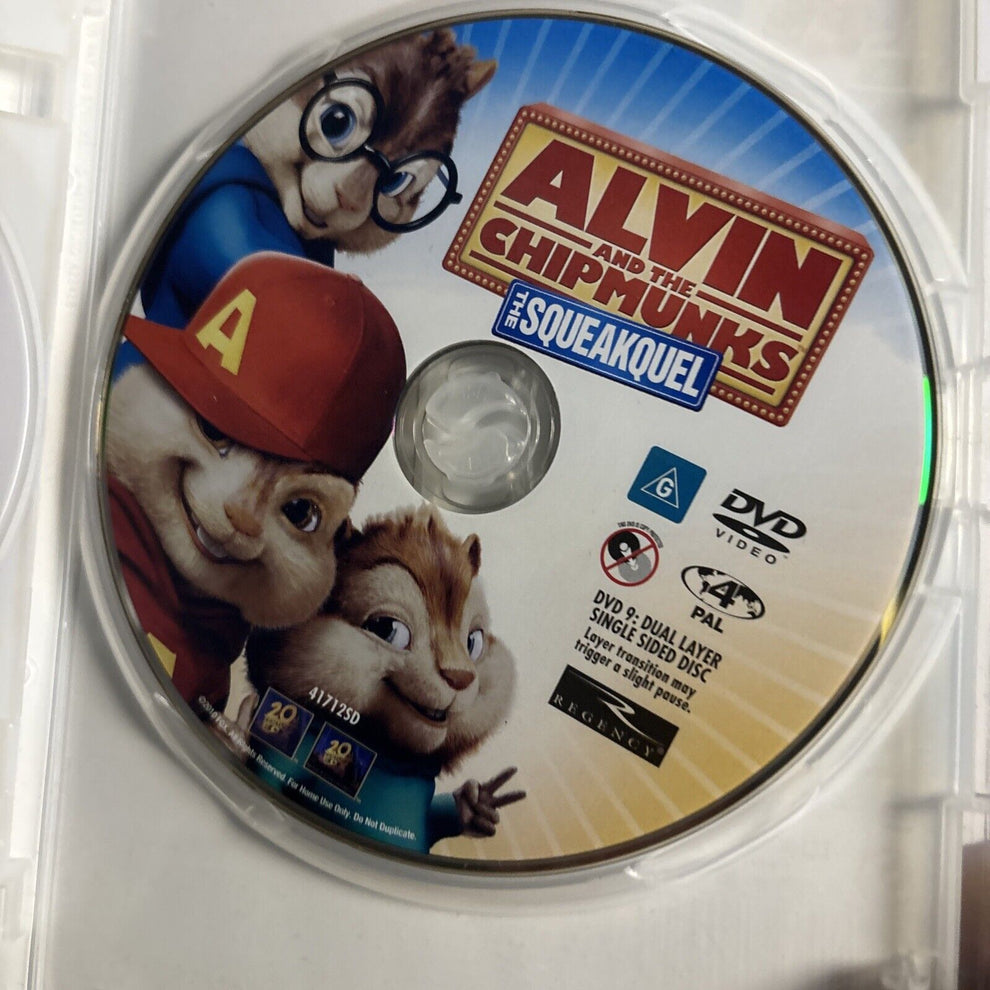 Alvin And The Chipmunks 1, 2, 3 Triple Pack (DVD, 3-Disc) Region 4 ...
